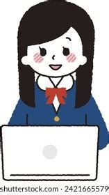 Image result for Student Operating Computer