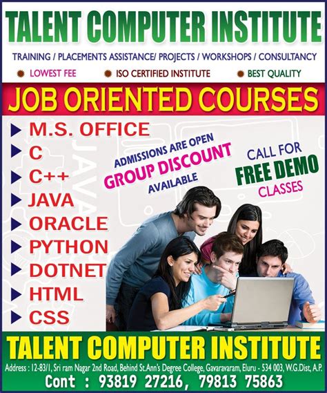 Image result for Computer Course Advertisement