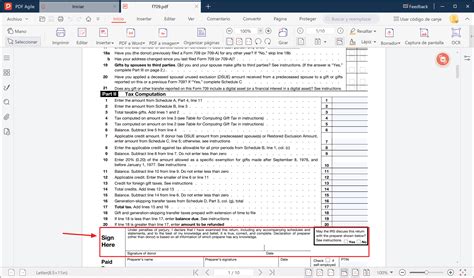 Image result for Sample Form 709 Filled In