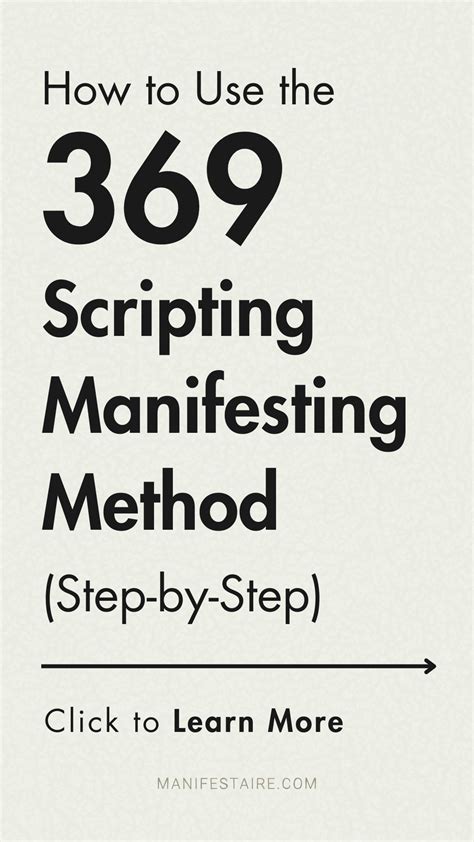 Image result for 369 Manifestation Method Example