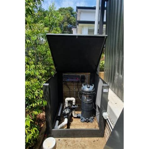 Image result for Pool Pump Sound Proof Box