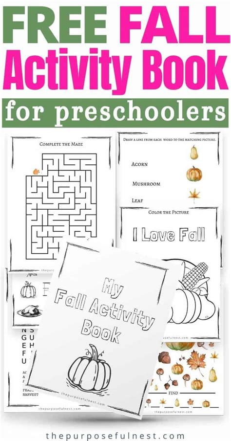 Image result for Free Fall Activity Book Printable