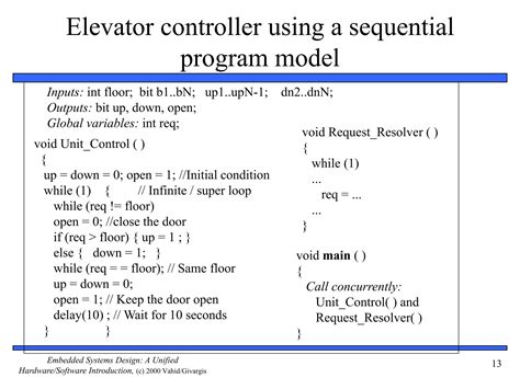 Image result for Sequential Program Model in Embedded System