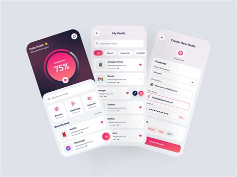 Image result for Password Manager UI