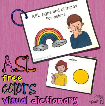Image result for Sign Language Dictionary Printable
