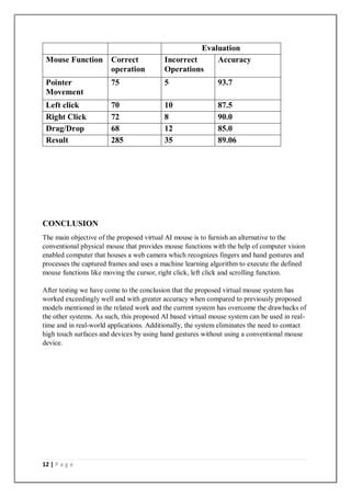 Image result for Virtual Mouse Using Hand Gestures