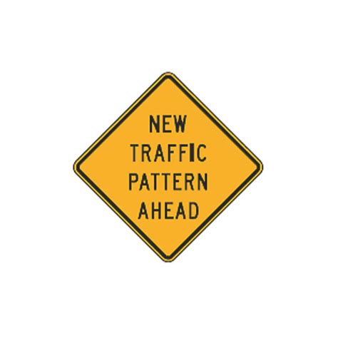 Image result for Traffic Pattern Change Sign