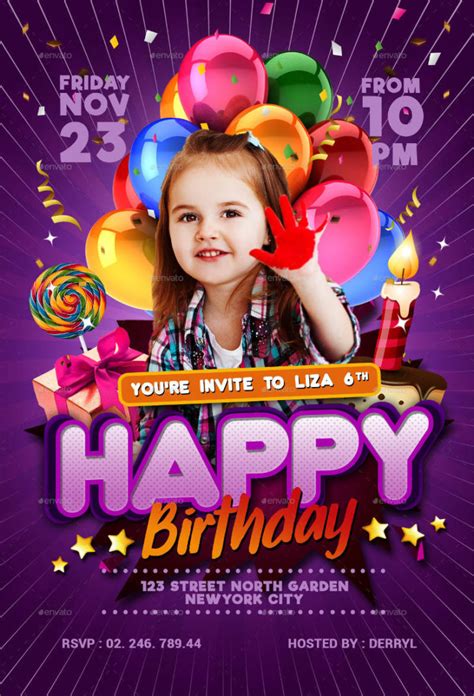 Image result for Birthday Invitations Examples