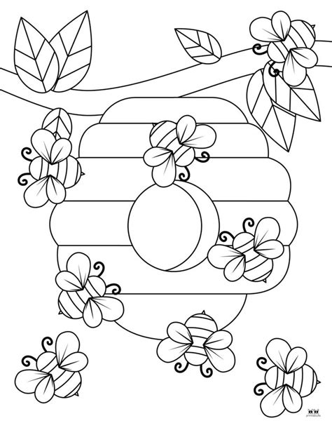 Image result for Spring Bee Coloring Pages