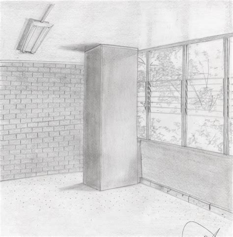 Classroom perspective drawing by Nashielly on DeviantArt