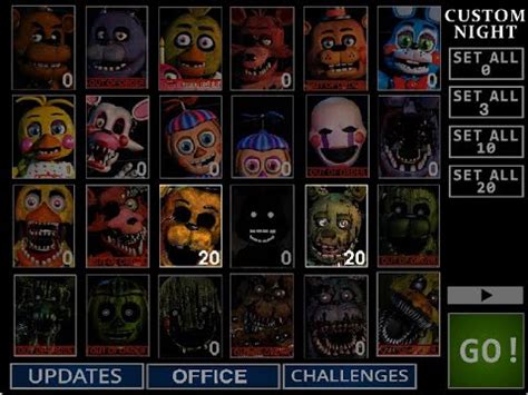 Image result for Scratch F-NaF Tutorial Custom Night