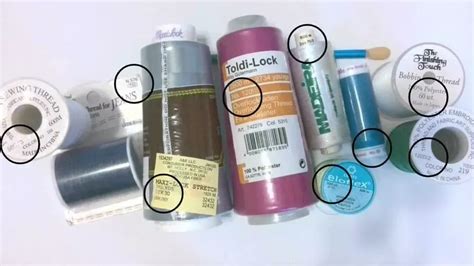 Image result for Understanding Sewing Thread Sizes