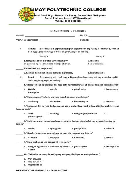 Image result for Major Final Output Examples