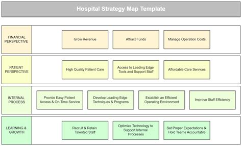 Image result for Hospital Strategy Map
