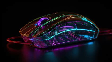 Image result for Neon Computer Mouse