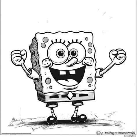 Image result for Spongebob Coloring Pages