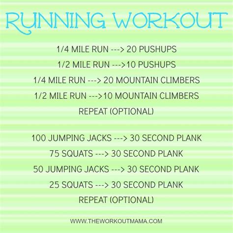Image result for Running Workout