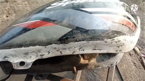 Image result for Repair Splendor Tank Scratch