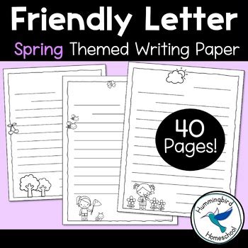 Image result for Spring Letter Paper