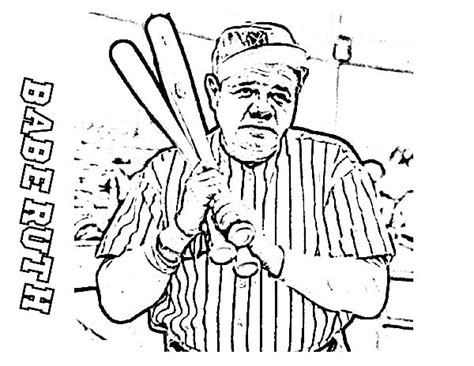 Image result for Project 70 MLB Coloring Pages