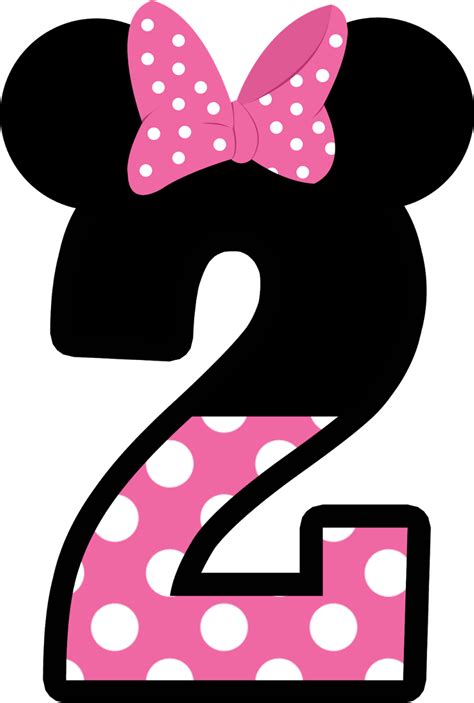 Image result for Minnie Mouse Numbers