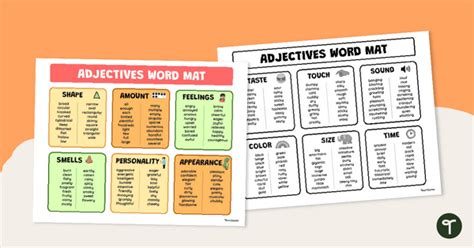 Image result for Adjectives Examples for 6th Class