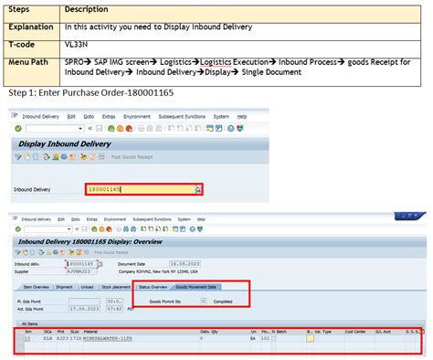Image result for SAP Inbound Delivery