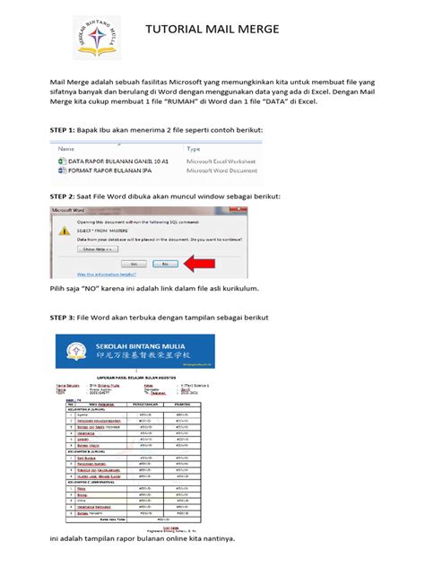 Image result for Tutorial for Mail Merge