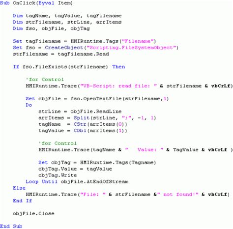 Image result for WinCC C Script