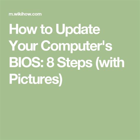 Image result for How to Install Bios Update
