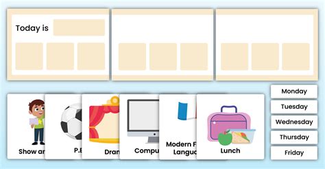 Image result for Visual Timetable KS2