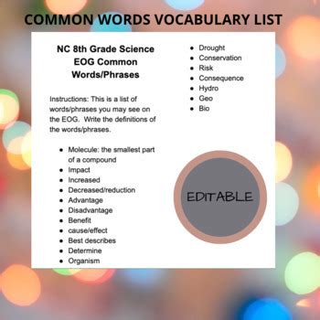 Image result for Science Words