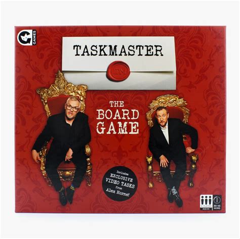 Image result for Taskmaster: The Board Game Taskmaster Challenges