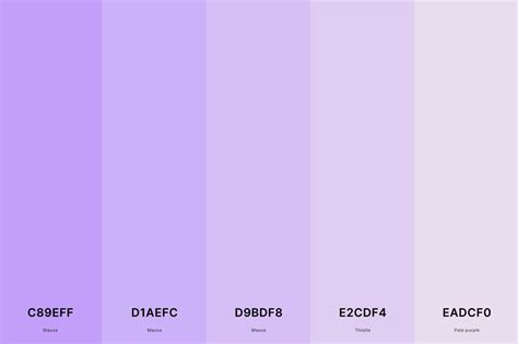 Image result for Mauve Color Chart
