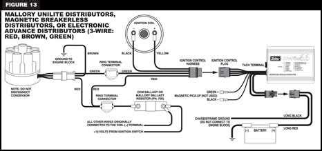 Image result for Pro Comp Distributor Wiring