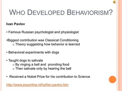 Image result for Behaviorism Learning Theory