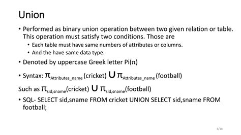 Image result for DBMS Relational Algebra