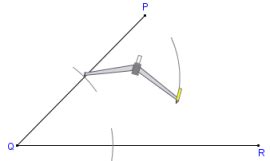 Image result for Bisect Angle with Compass