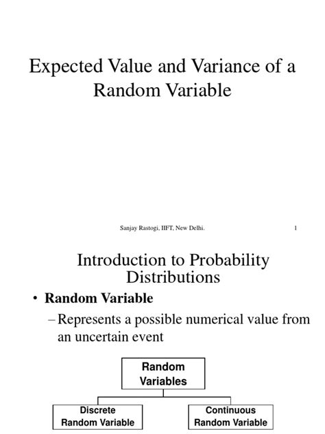 Image result for Variance of Random Variable Probability Distribution