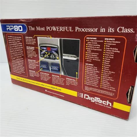 Image result for Digitech Rp80 Modeling Guitar Processor