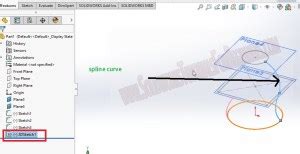 Image result for SolidWorks Loft Guide Curves