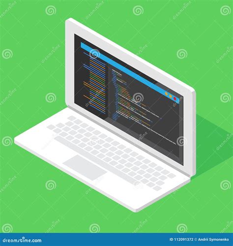 Image result for A Laptop with HTML Code