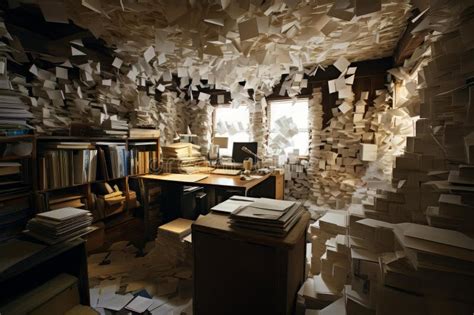 Image result for Stack of Paper by Computer