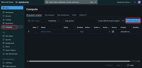 Image result for Create Cluster in Azure Databricks