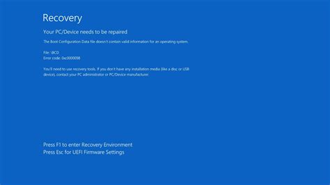 Image result for BitLocker Bcd Error
