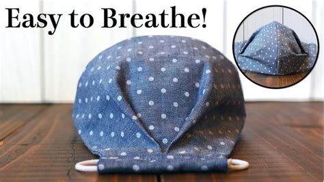 Image result for Breathable Simple Face Mask Pattern
