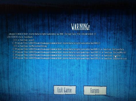 Image result for Corrupted Save File Screen