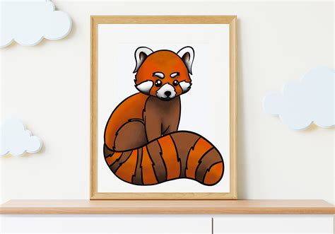 Image result for Red Panda Drawing