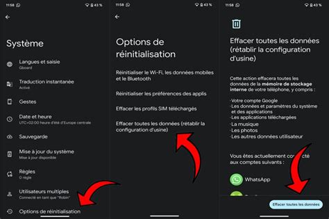 Image result for Comment Reinitialiser Un Android Bloque