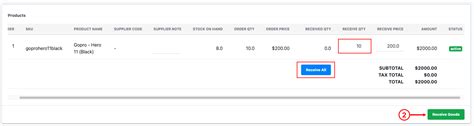 Image result for Receiving Purchase Order